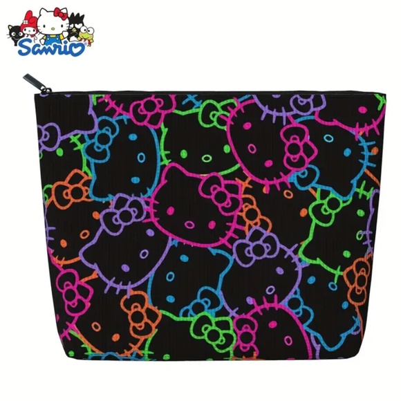 Hello Kitty | Bags | Nip Bright Neon Coloring On A Black Background ...